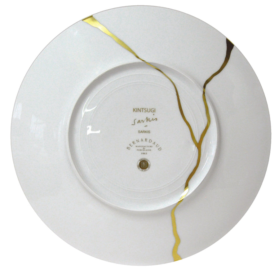 BERNARDAUD | Kintsugi Sarkis Coupe Plate 21cm – Exclusivités | Shiamas Ltd.